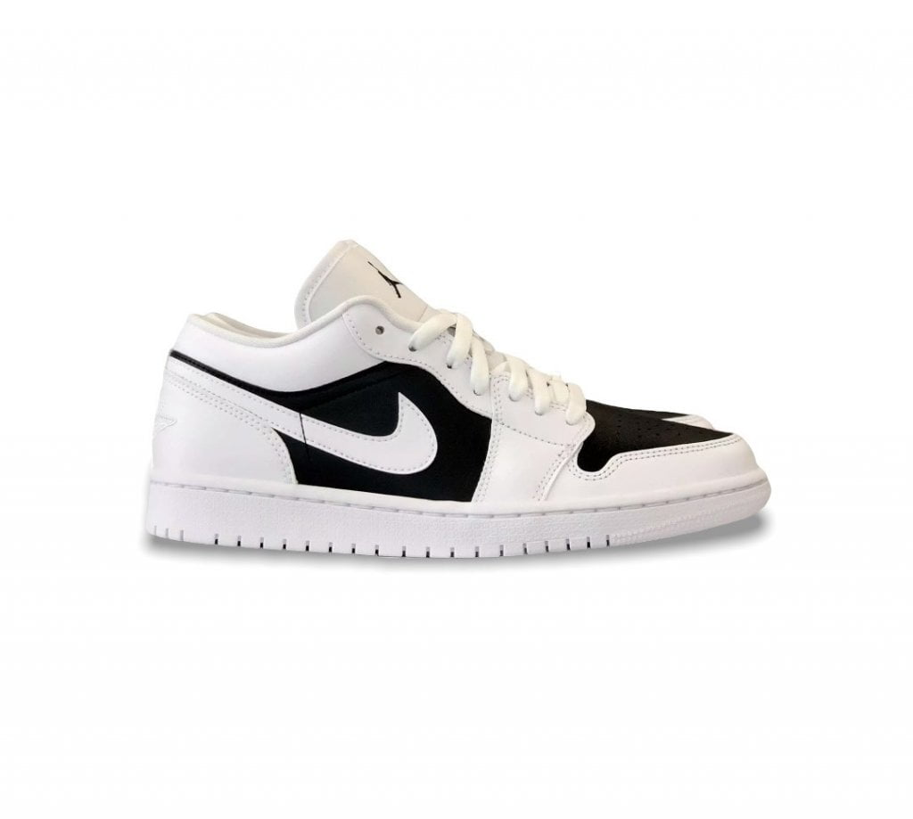 Giày Jordan Panda - Nike Air Jordan 1 Low Panda Trắng Đen