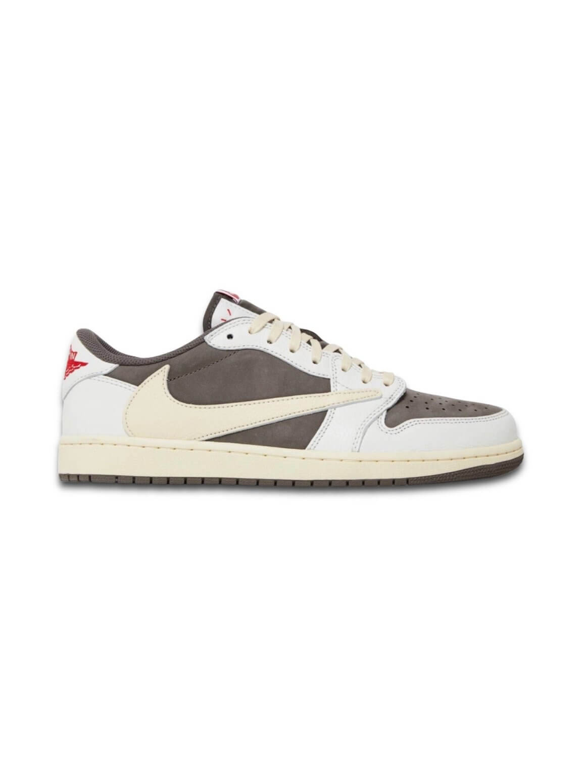 Giày Nike Air Jordan 1 Low Travis Scott Trắng Nâu