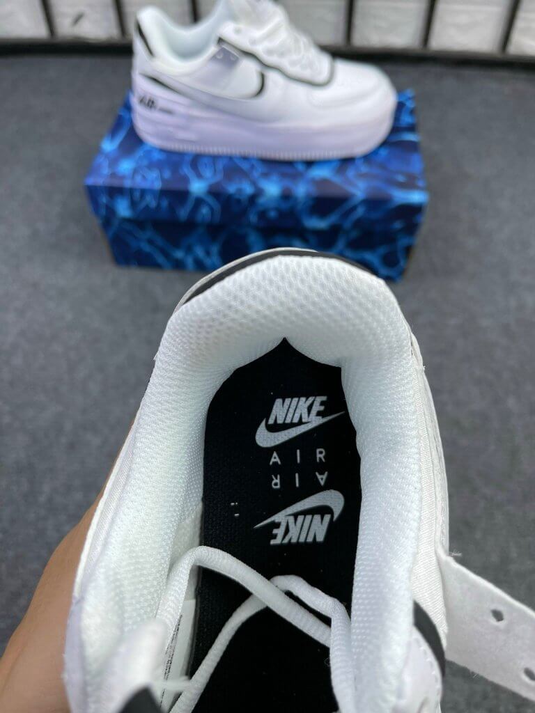 Giày AF1 Shadow Trắng Đen - AF1 Shadow Black White