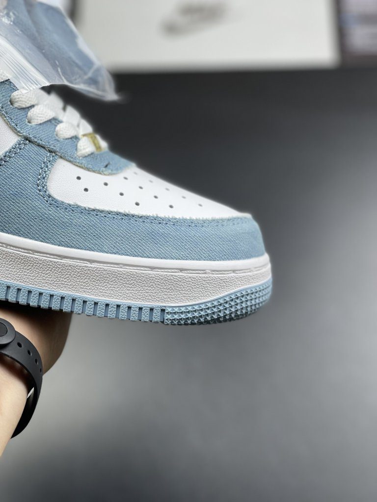 Nike Air Force 1 Denim Blue - AF1 Jean Blue Siêu Cấp