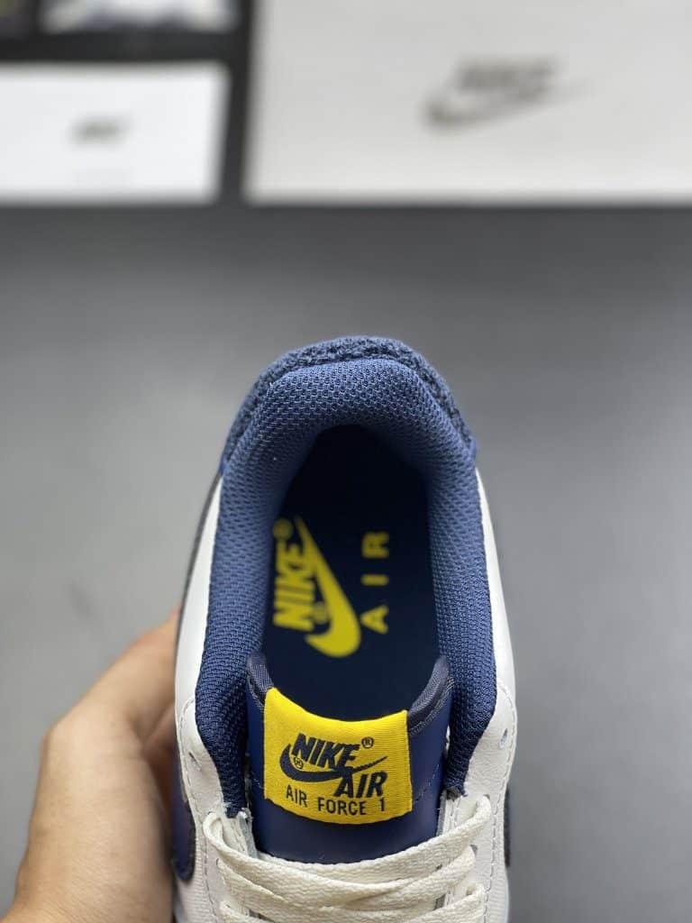 Giày Air Force 1 Low LV8 Michigan Varsity Jacket - AF1 Navy