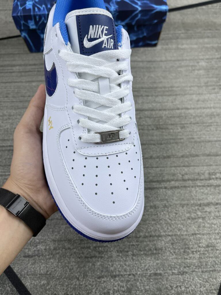 Nike Air Force 1 HY Swoosh Blue - AF1 HY Xanh Biển