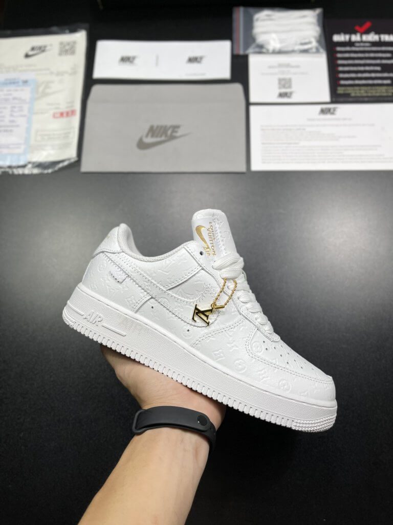 Giày Nike AF1 Trắng - Đôi Giày Quốc Dân Của Giới Trẻ - Giày Dino