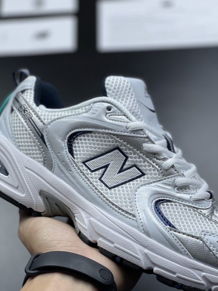 New Balance 530 White Silver Navy MR530SG - NB Navy Bạc
