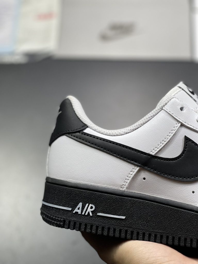 Nike Air Force 1 Low White Black Midsole - AF1 Đế Đen