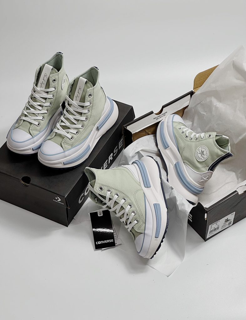 Giày Converse Run Star Legacy CX Platform Green