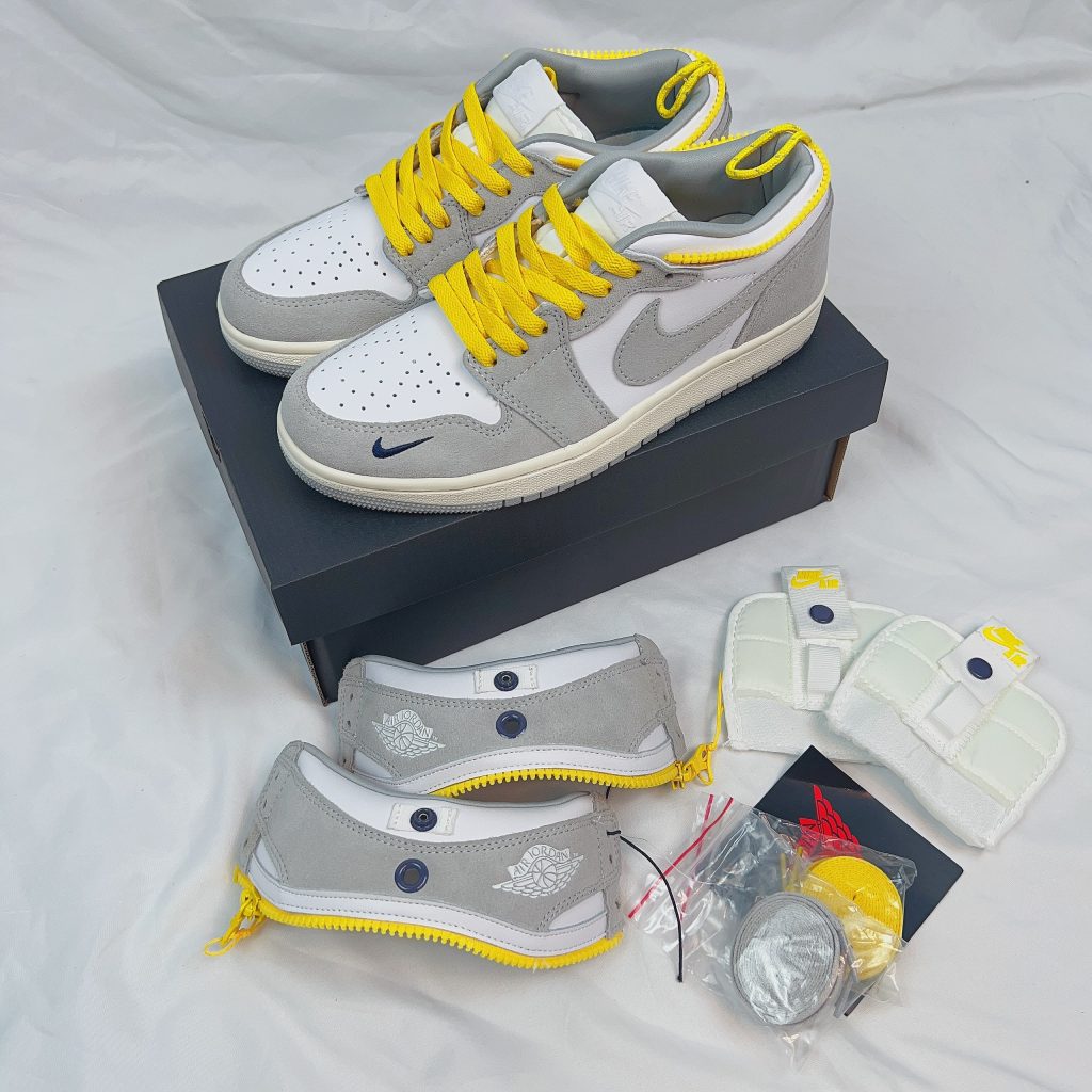 Giày Air Jordan 1 High Switch Light Smoke Grey CW6576-100