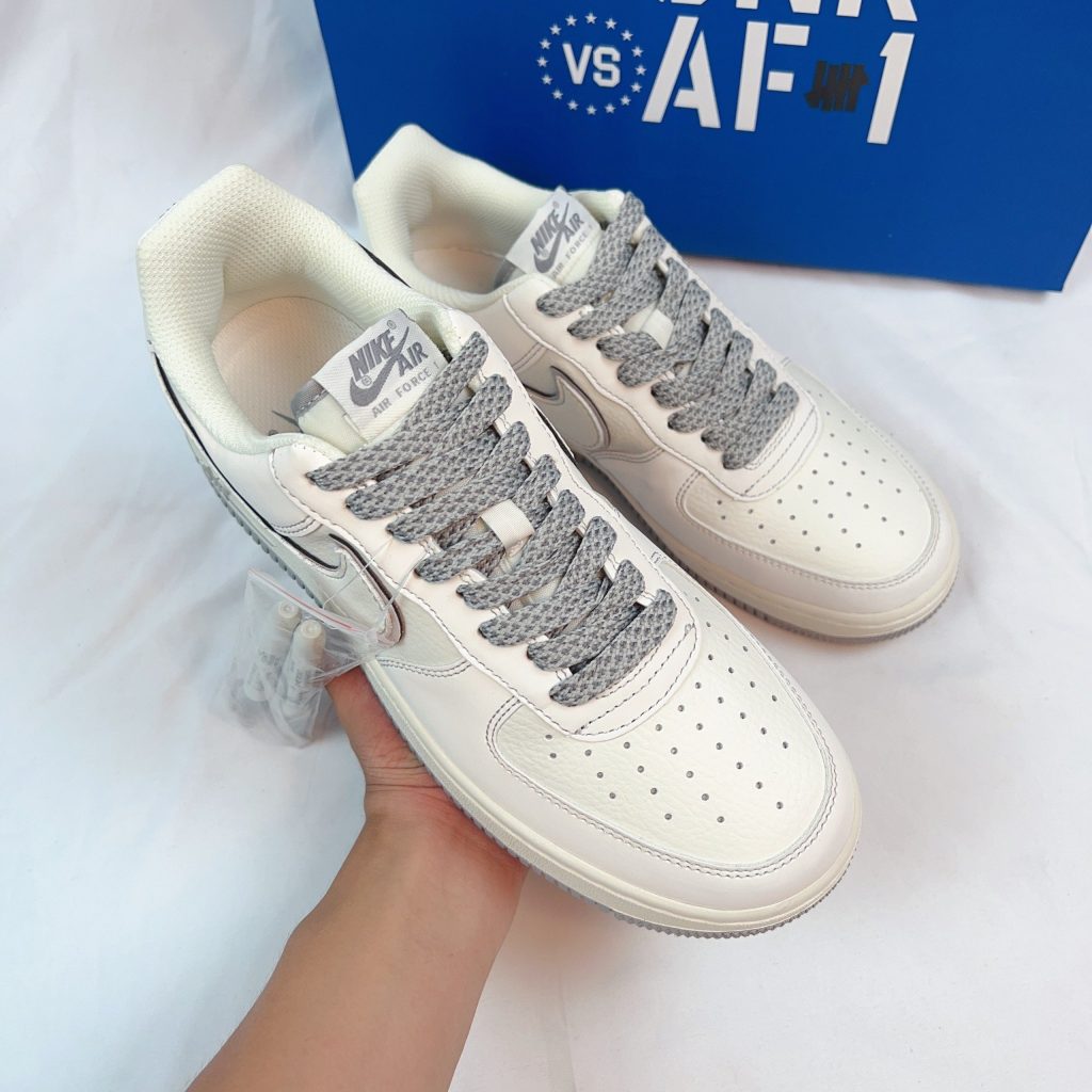 Nike Air Force 1 Undefeated Xám Phản Quang - AF1 Grey