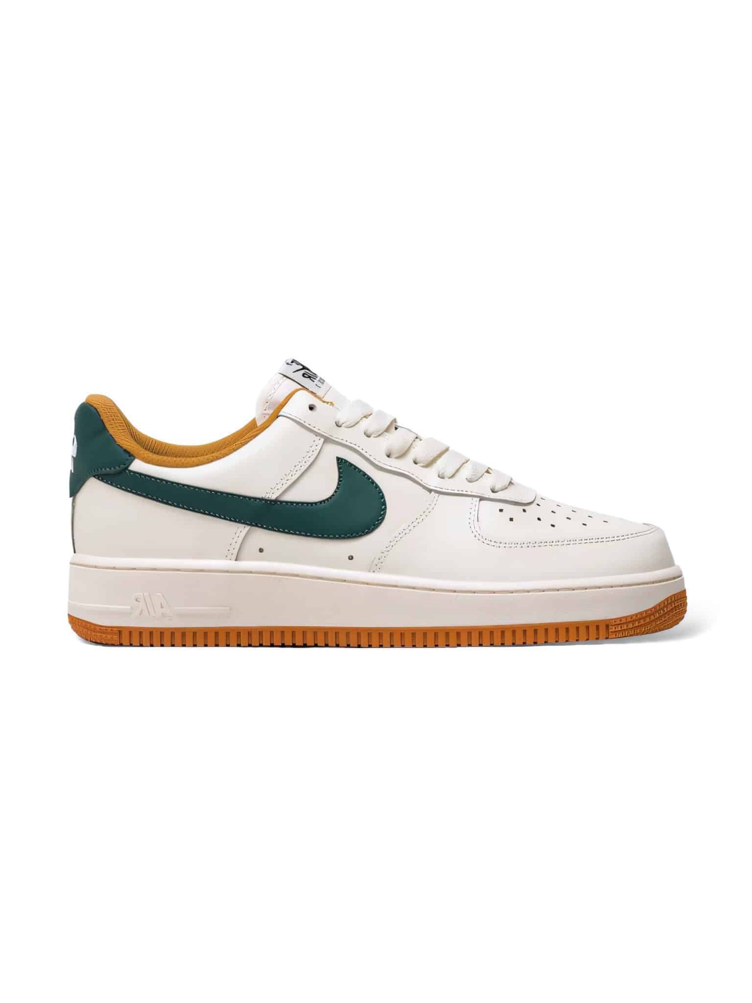 Giày Nike Air Force 1 Cream White Beige Green Gum