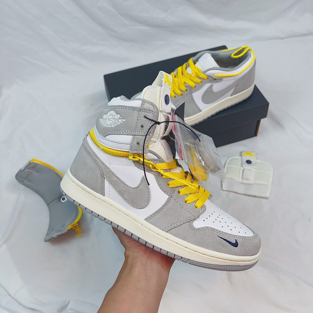 Giày Air Jordan 1 High Switch Light Smoke Grey CW6576-100