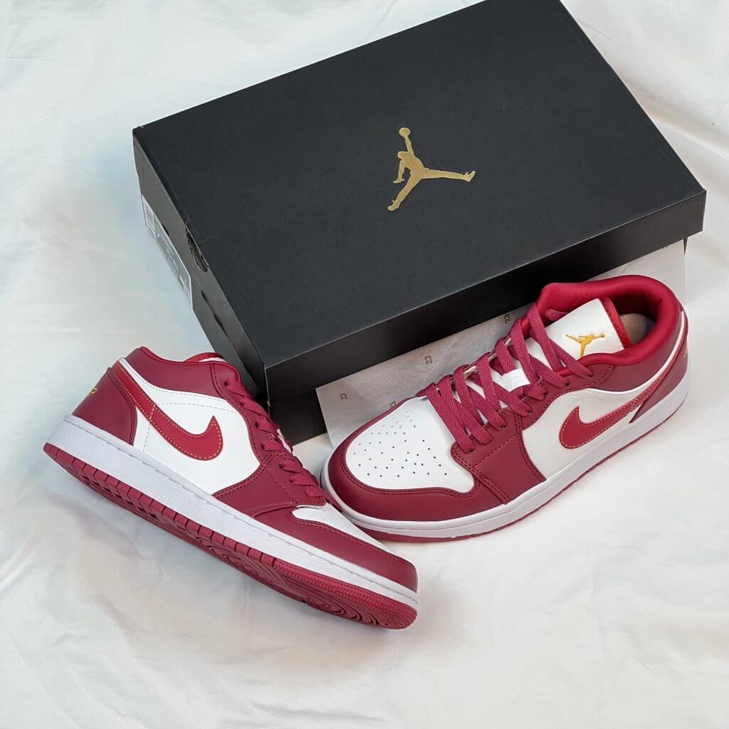 Giày Nike Air Jordan 1 Low Cardinal Red 553558-607