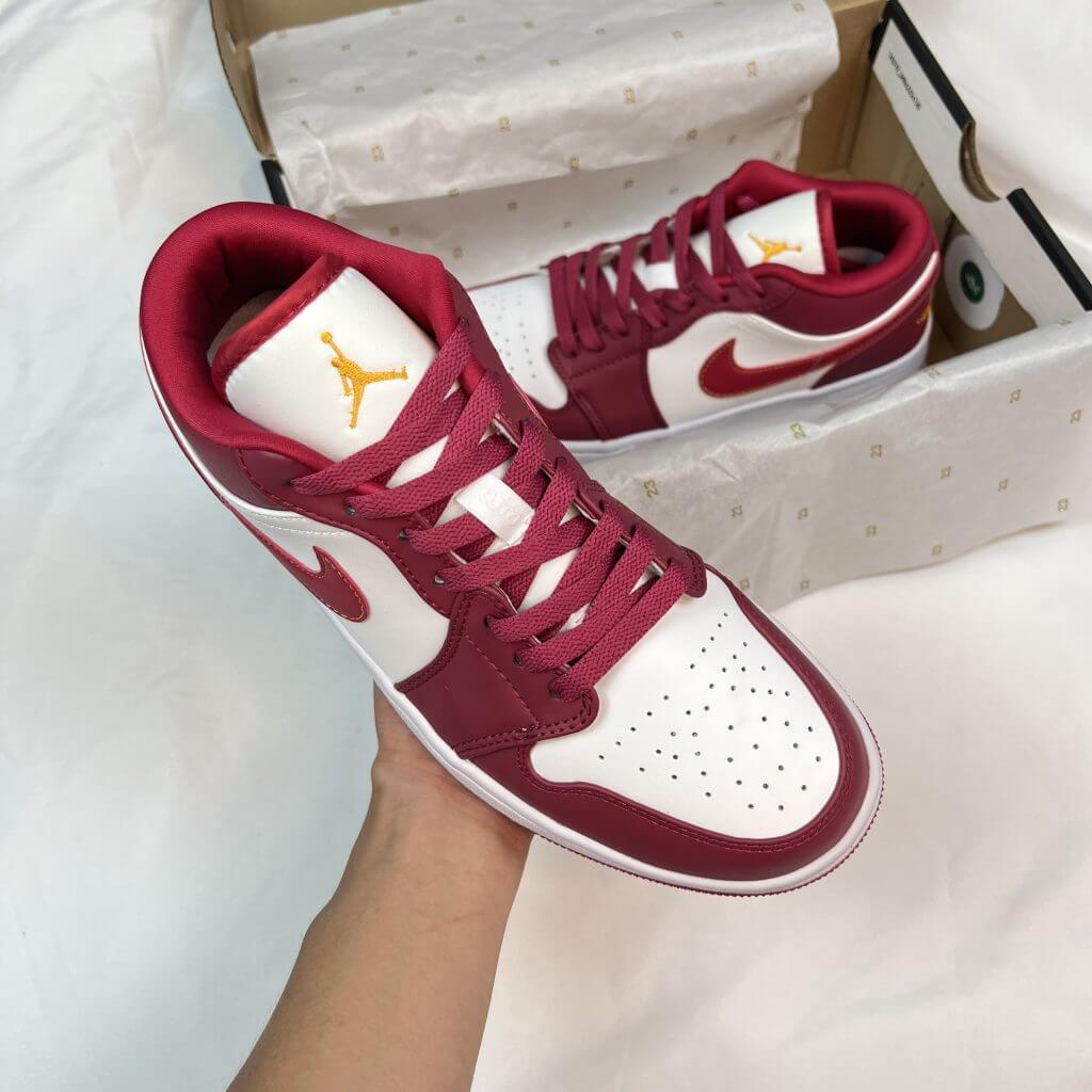 Giày Nike Air Jordan 1 Low Cardinal Red 553558-607