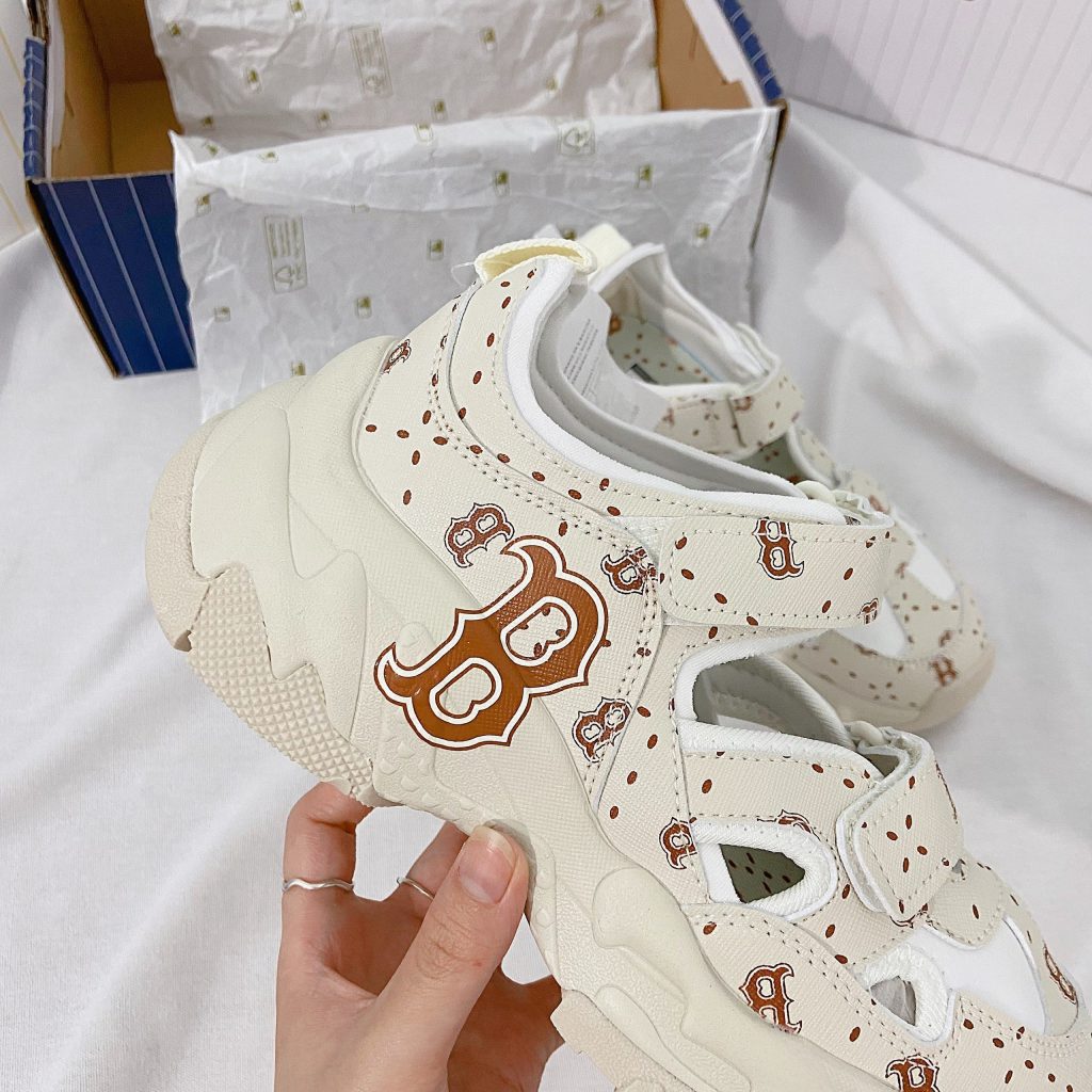 Giày Sục MLB Big Ball Chunky Mask Diamond Monogram