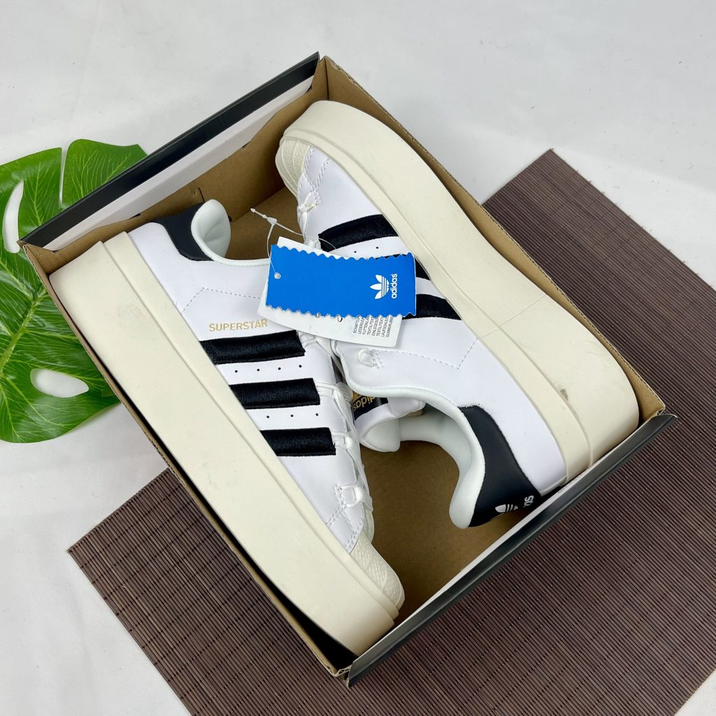 Adidas Superstar Bonega White Black Gold Metallic GX1840