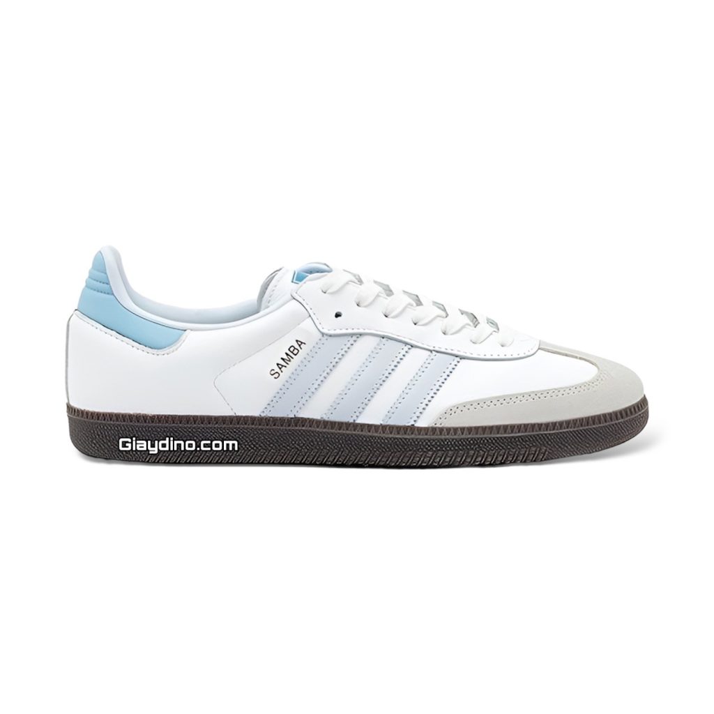 Giày Adidas Samba OG White Halo Blue ID2055