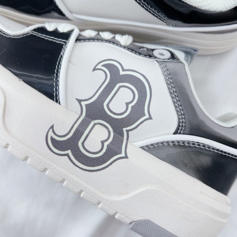 Giày MLB Chunky Boston Red Sox Silver 3ASXCLH3N-43GRS