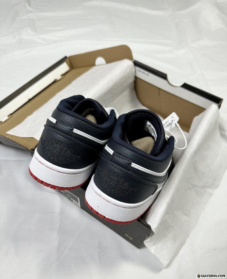 Giày Nike Air Jordan 1 Low Obsidian Ember Glow 553558-481