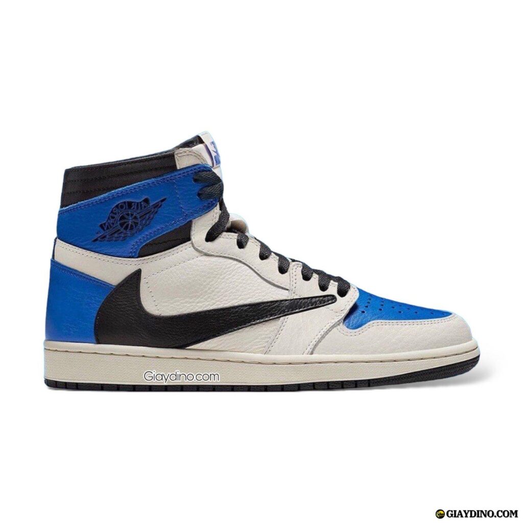 Giày Jordan 1 Travis Scott High Military Blue