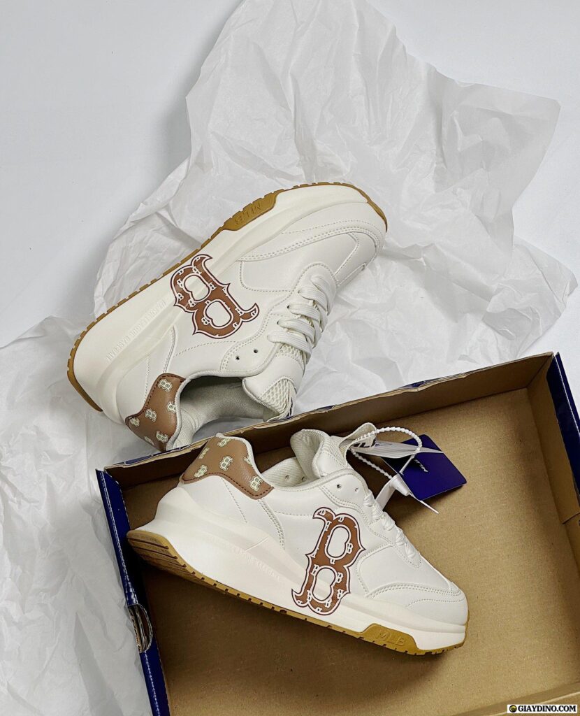 Giày MLB Chunky Runner Classic Boston Monogram 3ASHCRM3N 43BRS