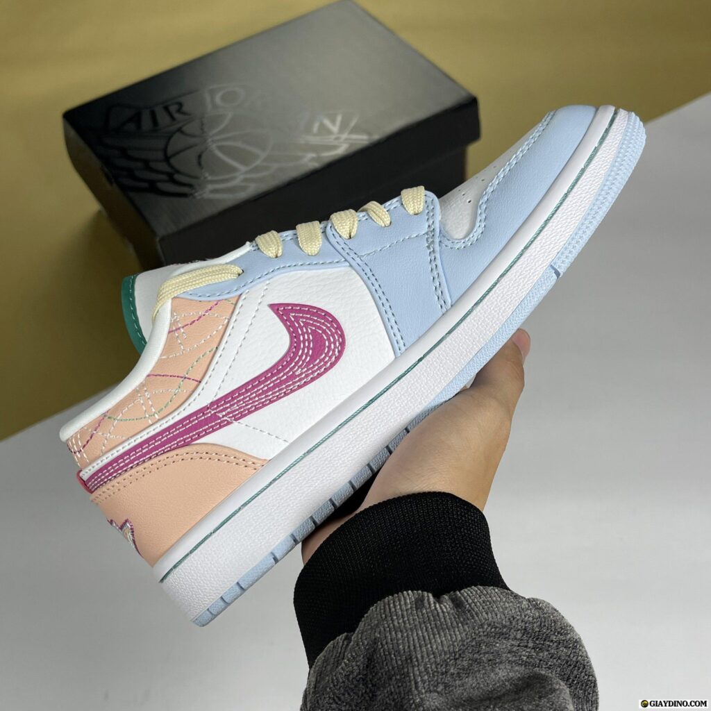 Giày Nike Air Jordan 1 Low Multi Color Sashiko FV3623-151