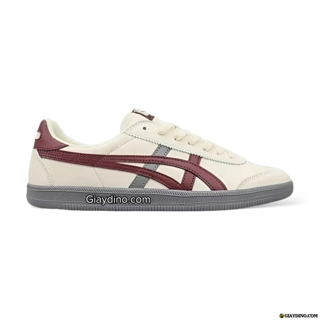 Giày Onitsuka Tiger Tokuten White Burgundy Grey - Giày Dino