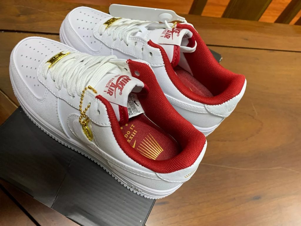 Nike Air Force 1 Low Just Do It Hangtag - AF1 Gold Medal